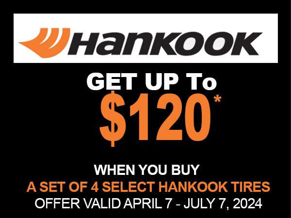 Hankook Rebate - Metric Motors